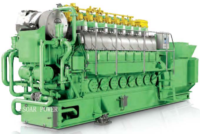 Dual fuel generator set